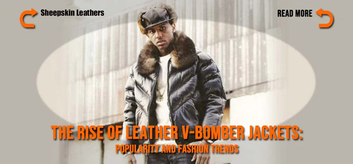 The Rise of Leather V-Bomber Jackets: Trends & Popularity ...