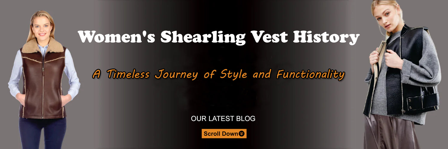 Women's Shearling Vests: History, Style, and Timeless Appeal ...