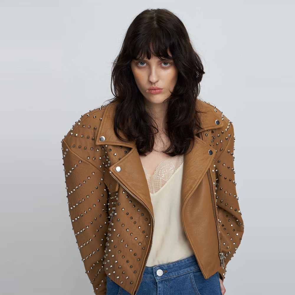 How to Style a Spiked Studded Jacket: Outfit Ideas & Tips ...