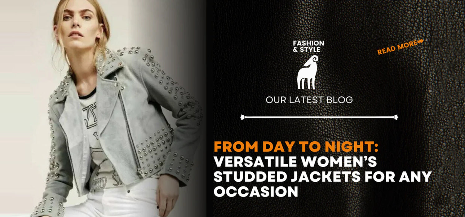 Versatile Women's Studded Jackets: From Day to Night Style ...