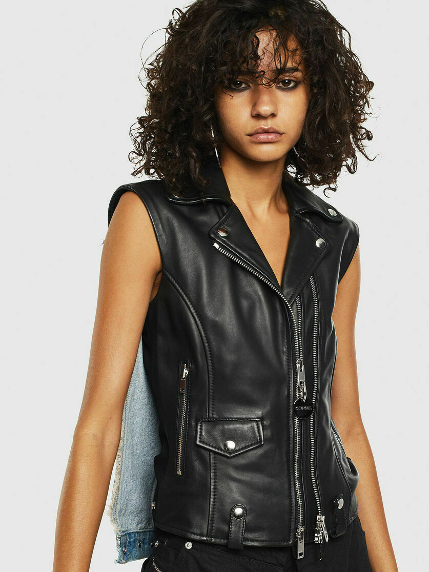 Women Leather Vest - Lambskin Vest – sheepskinleathers